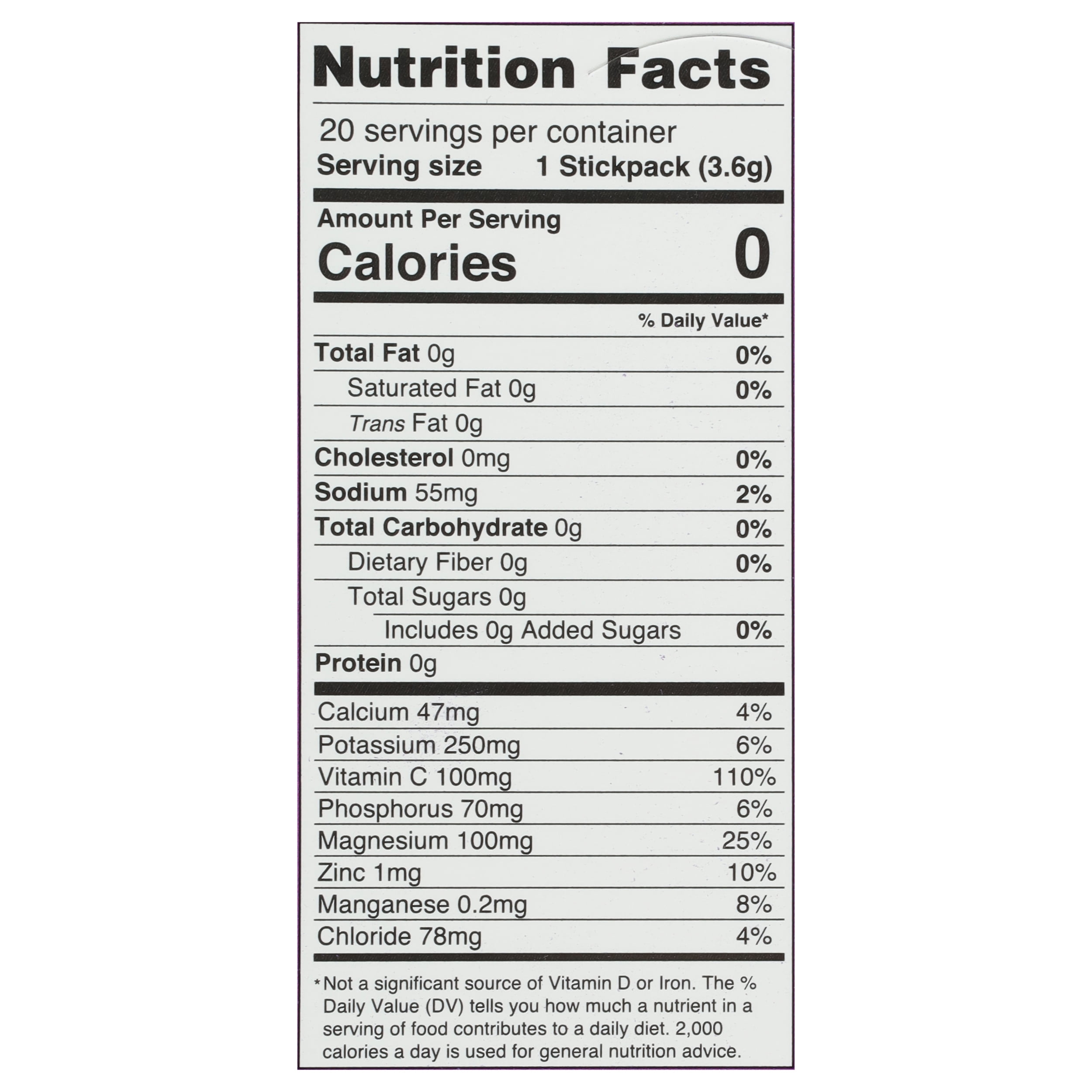 Ultima Replenisher Grape Flavor Electrolyte Powder, 20 Count Hydrate ...