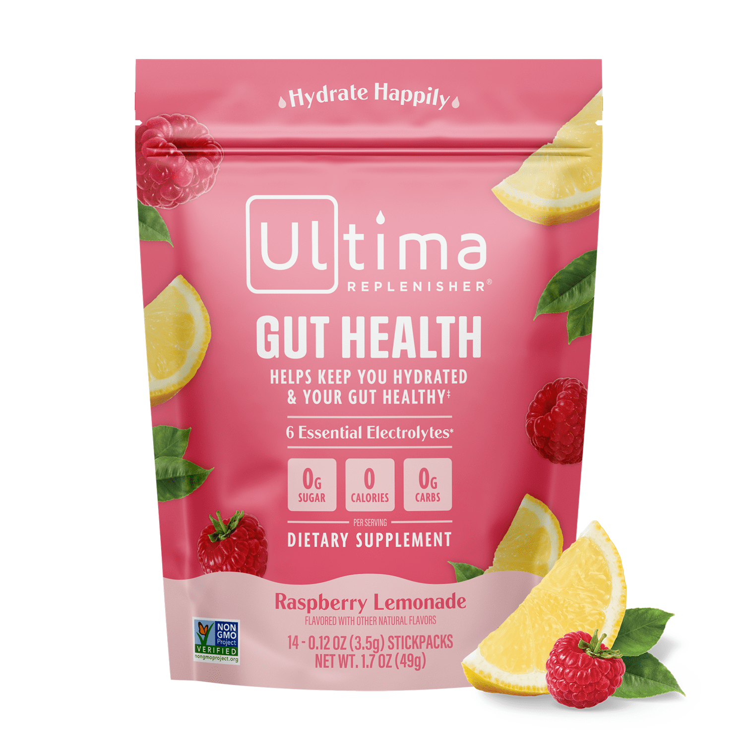 Ultima Replenisher Gut Health Supplement & Electrolytes Powder ...