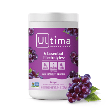 Ultima Replenisher Electrolyte Hydration Powder, Orange Flavor, Sugar ...