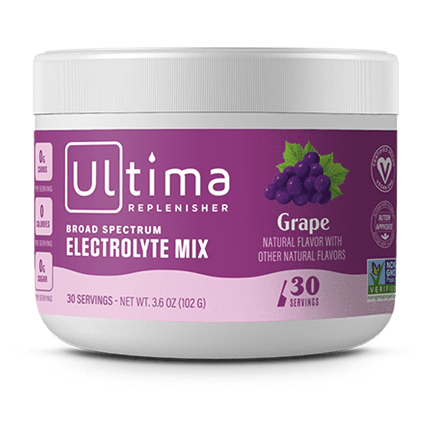 Ultima Replenisher Hydration Electrolyte Powder Drink Mix, Keto, Sugar ...