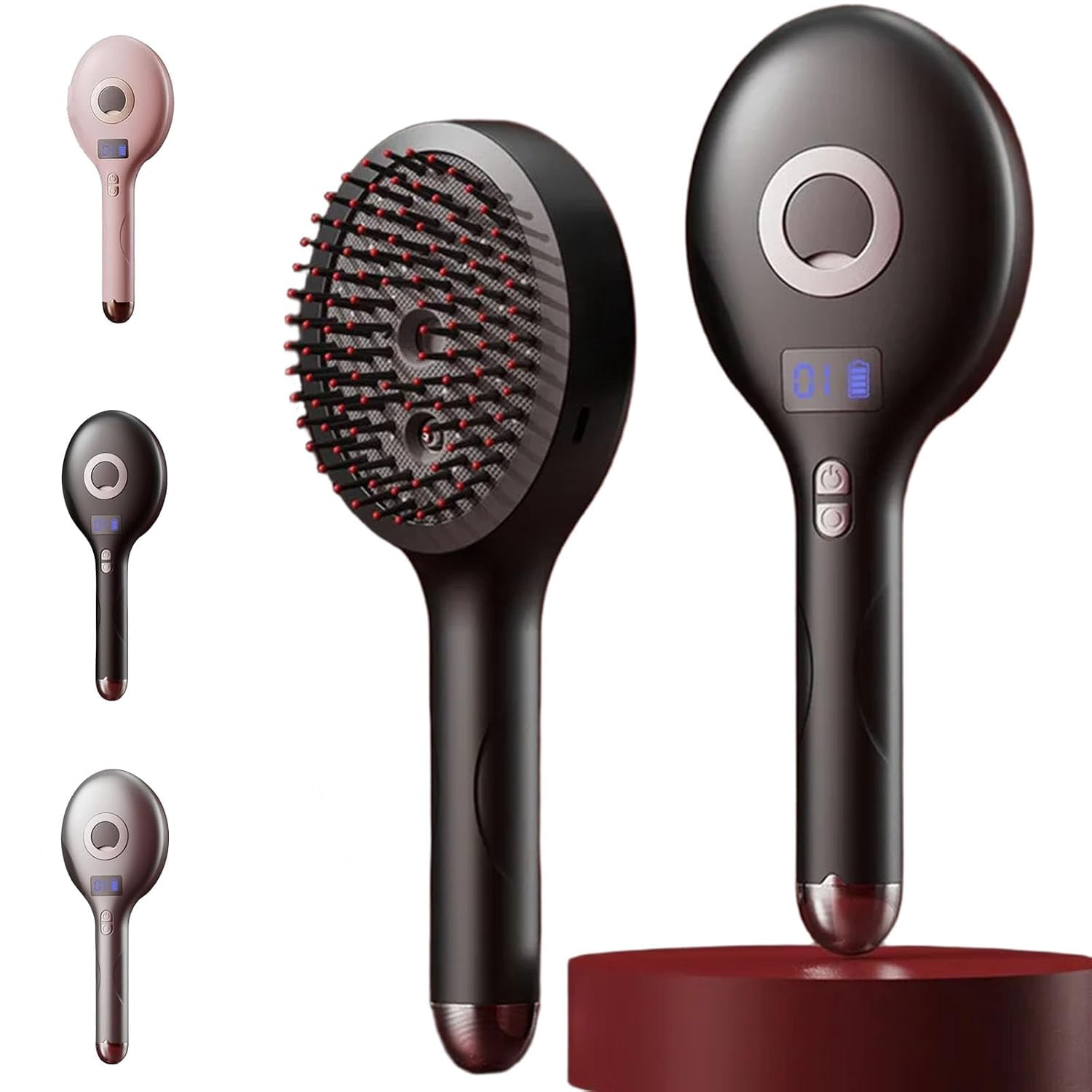 The Ultimate 2-in-1 Styling Brush & Hair Mister, Misting Hair Brush ...