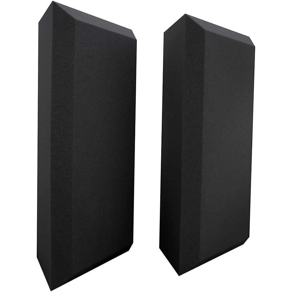 Ultimate Acoustics UA-BTB Acoustic Bass Traps 12"x12"x24" Bevel 2-Pack ...