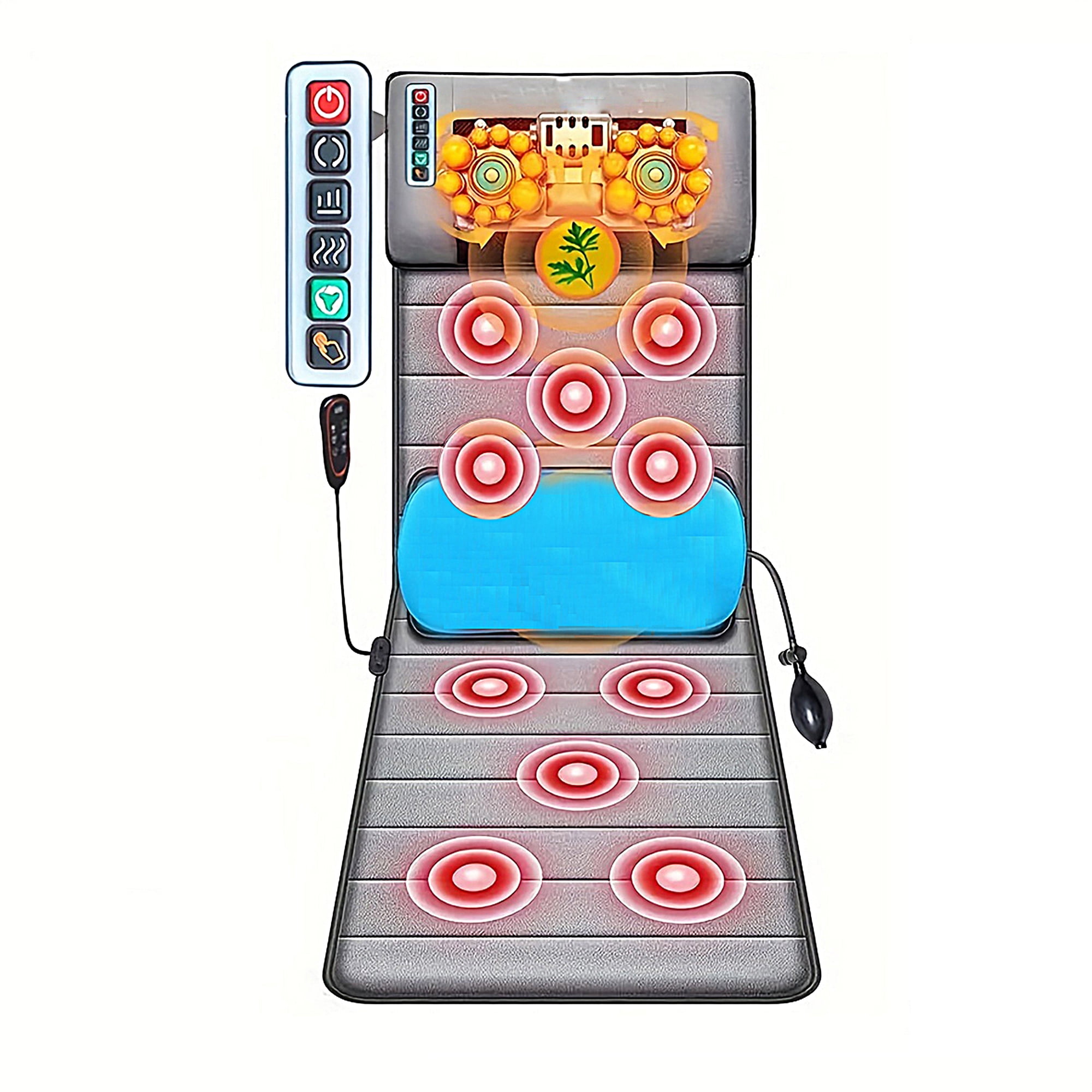 Ultimate Air Therapy Mat with Advanced Heat Settings, Targeted Massage ...