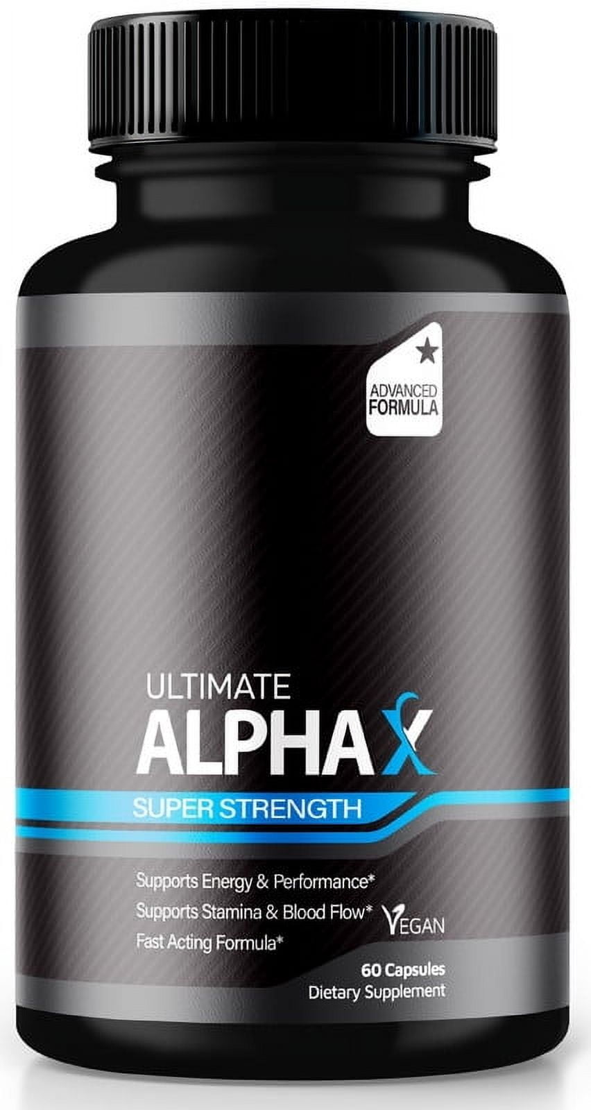 Ultimate Alpha X Pills, Unlock Your Maximum Performance & Capacity, Natural Herbal Capsules ...