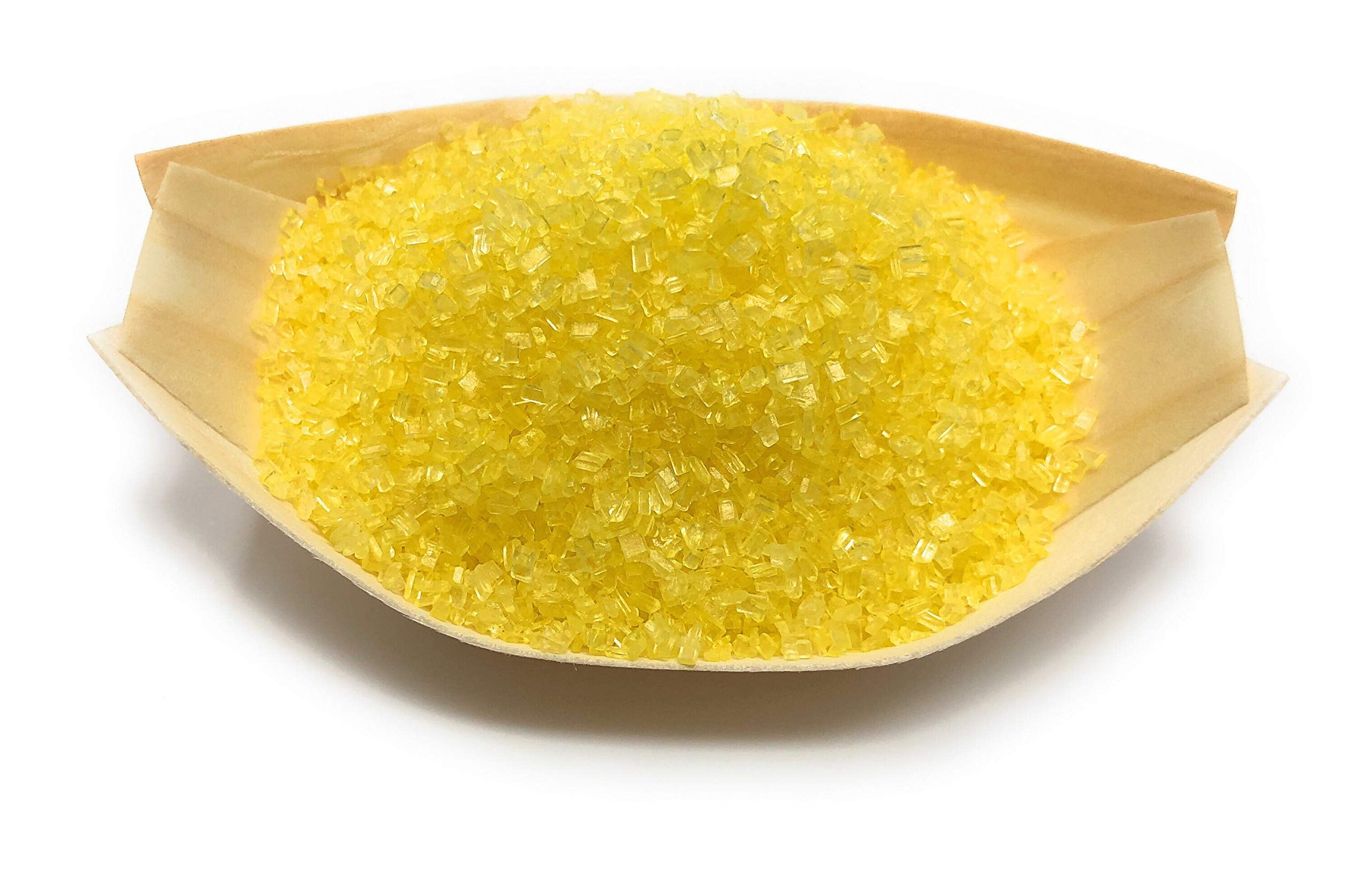 Ultimate Baker Yellow Sanding Sugar - Kosher Certified Natural Medium ...