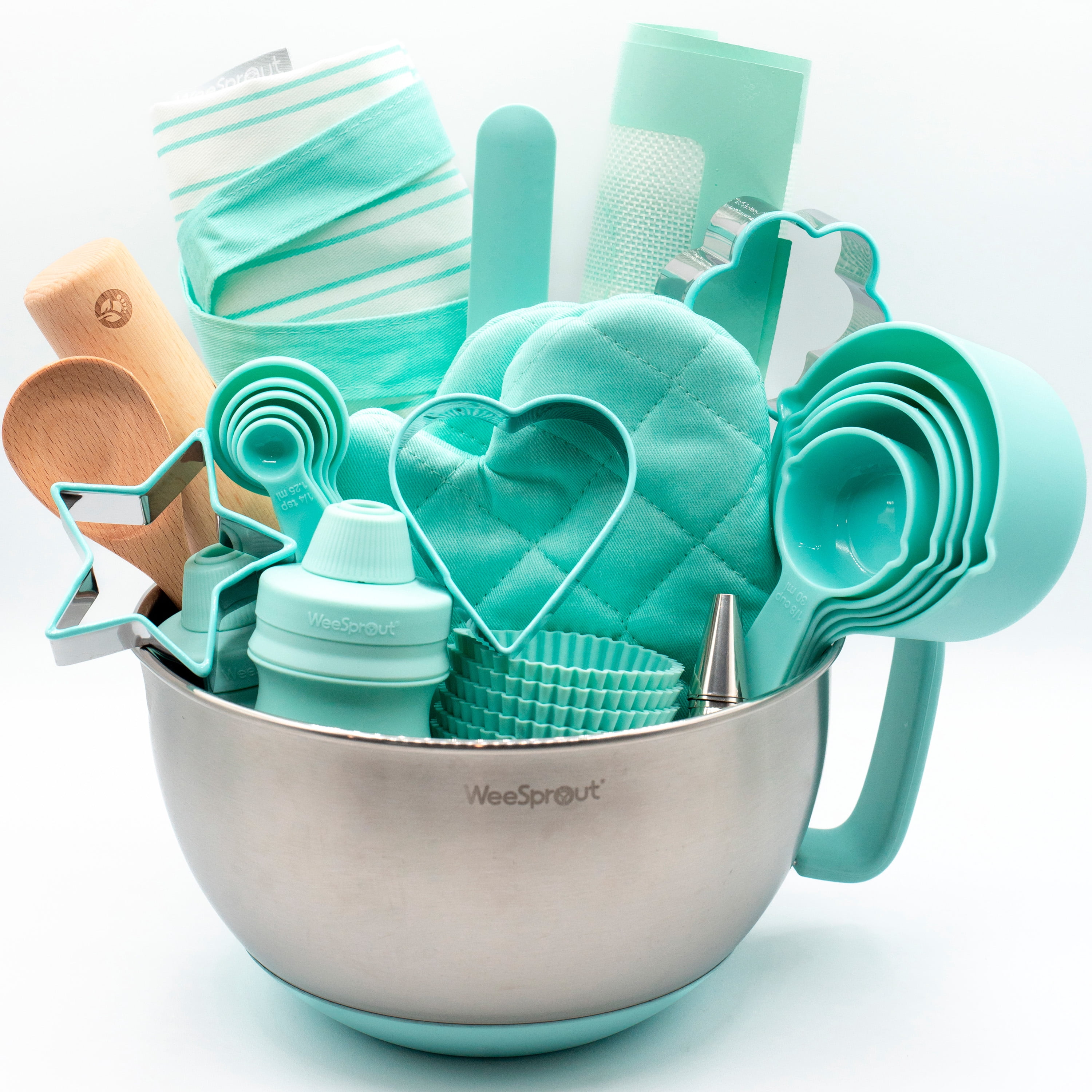 WeeSprout Little Chef Kids Baking Set – 38 Pieces - Walmart.com