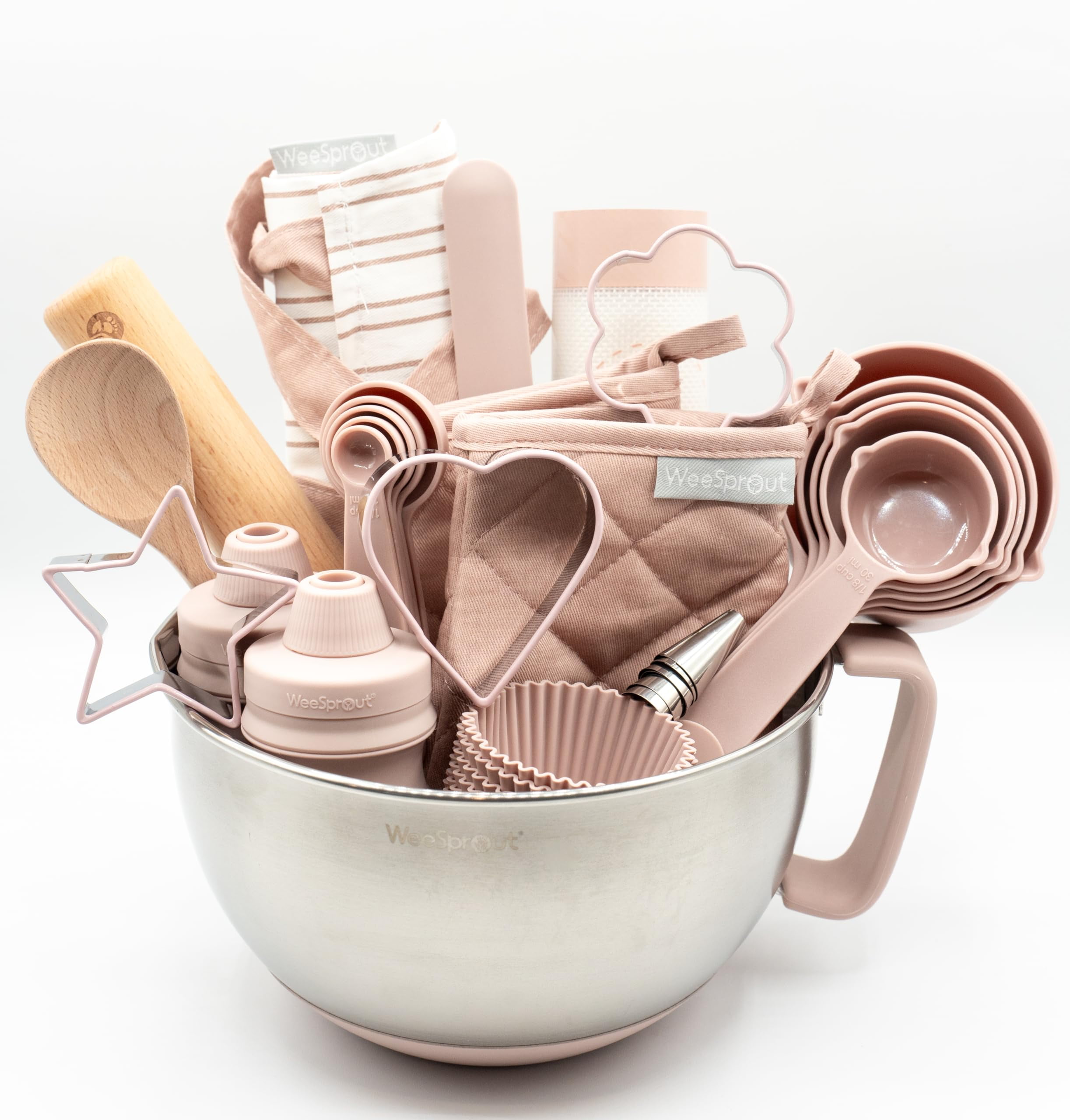 WeeSprout Little Chef Kids Baking Set – 38 Pieces - Walmart.com