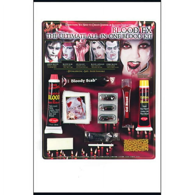 Ultimate Blood Kit Adult Halloween Accessory - Walmart.com
