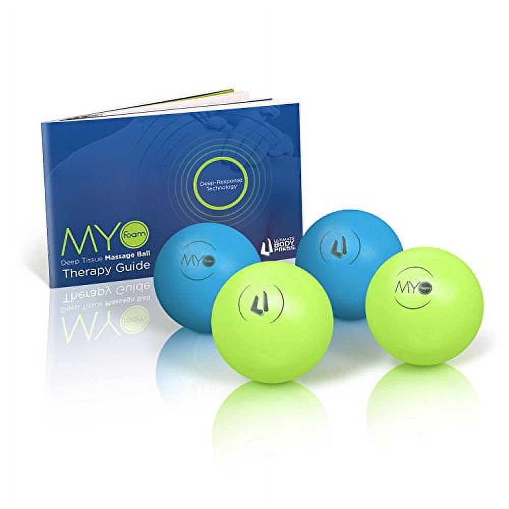 Ultimate Body Press Deep Tissue Massage Balls with Myofoam for Trigger ...