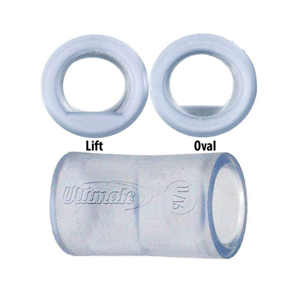 Ultimate Bowling Tour Lift Oval Sticky Finger Insert- Clear - Pack of ...