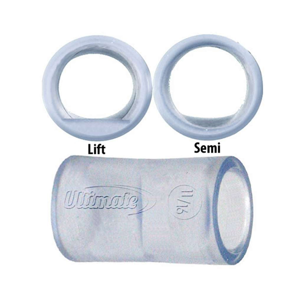 Ultimate Bowling Tour Lift Semi Sticky Finger Insert- Clear - Pack of ...