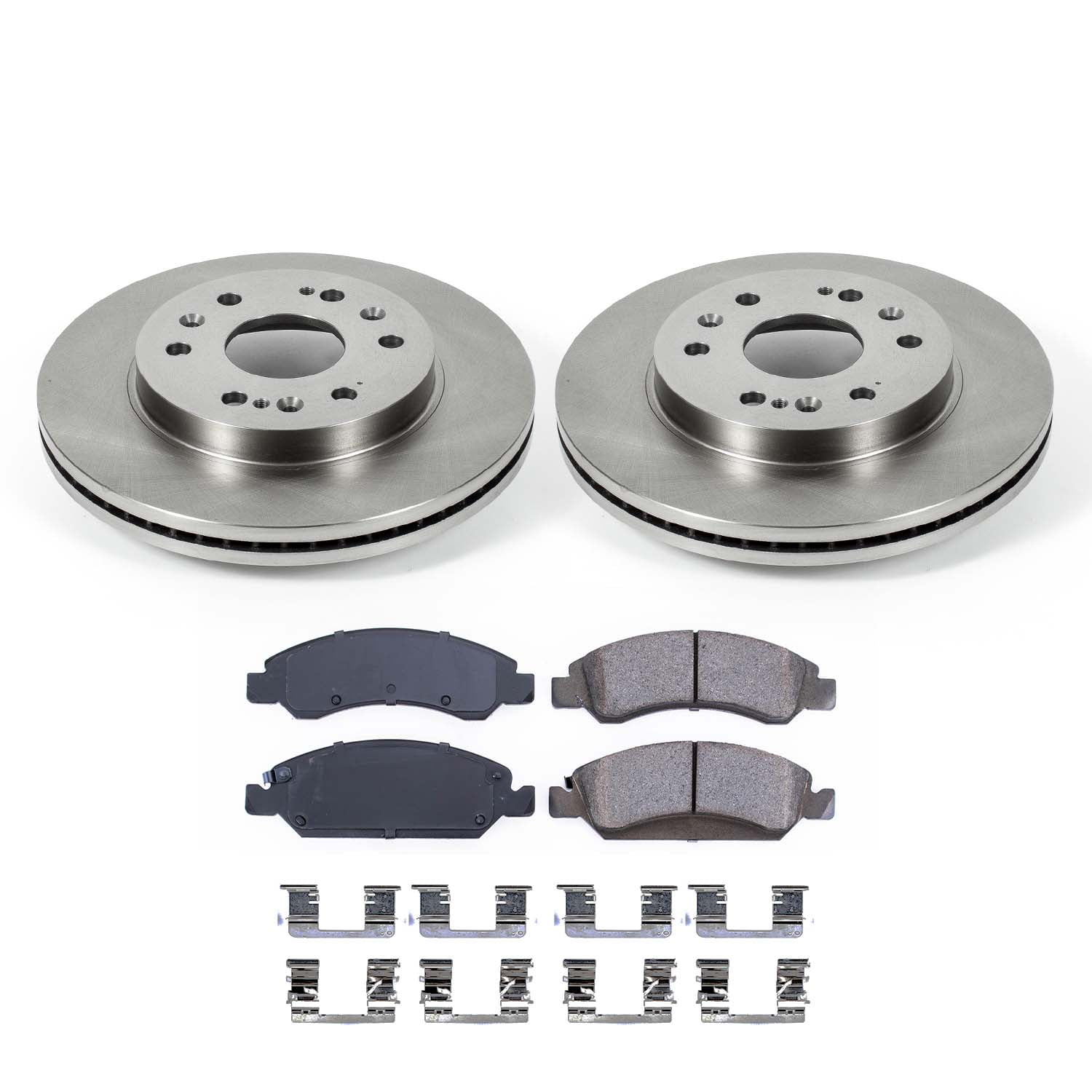 Ultimate Brakes Front Ceramic Brake Pad and Rotor Kit with Hardware ...
