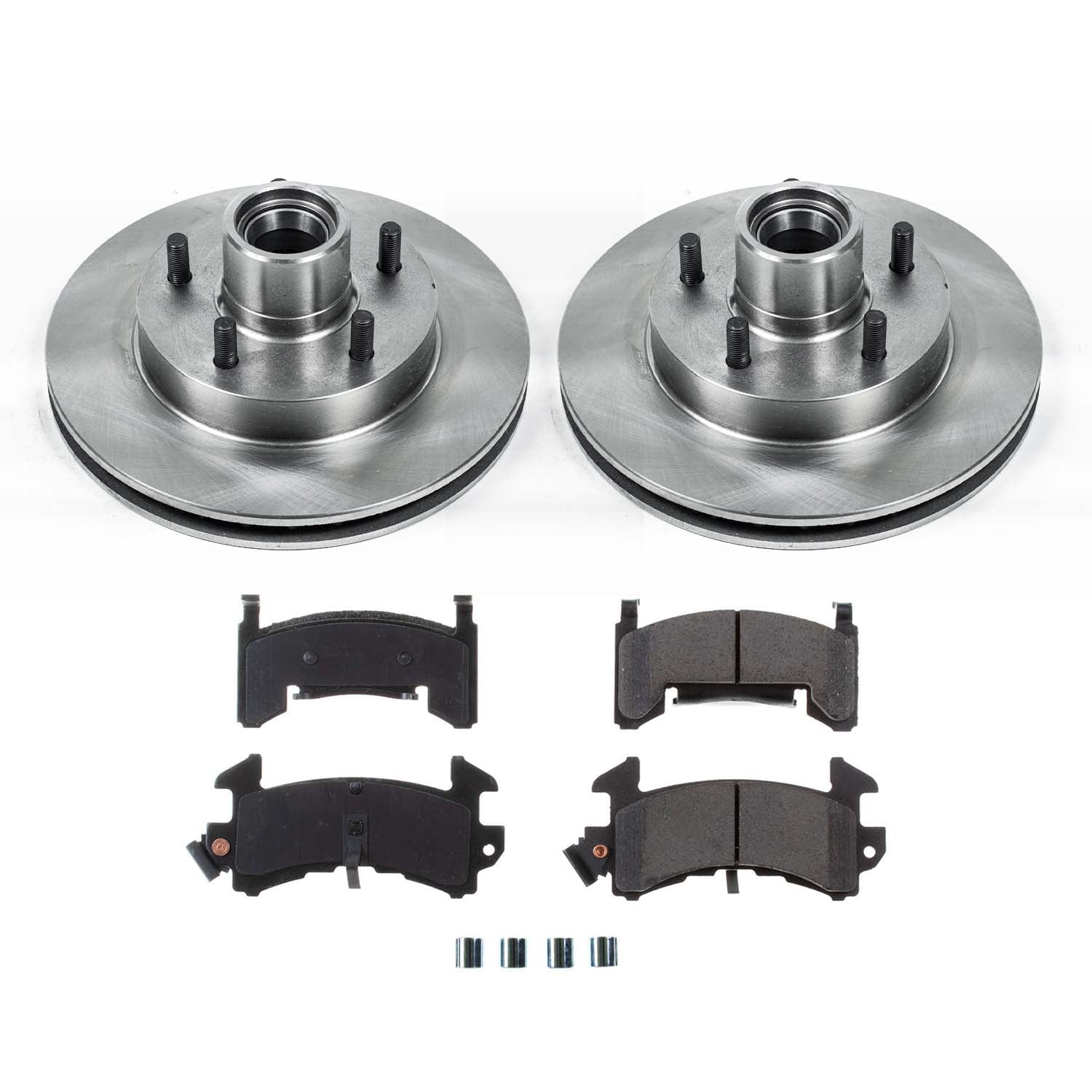 Ultimate Brakes Front Ceramic Brake Pad and Rotor Kit with Hardware ...