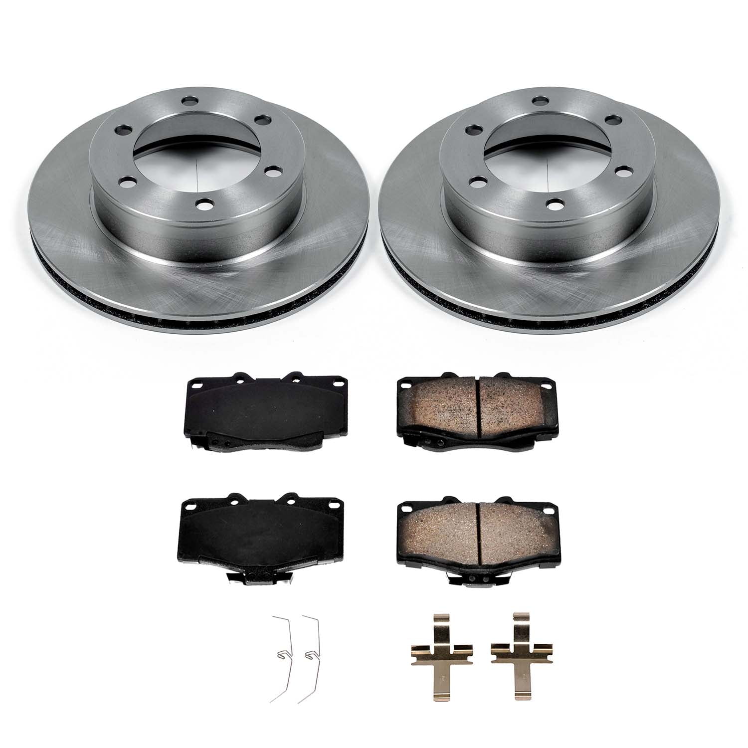 Ultimate Brakes Front Ceramic Brake Pad & Rotor Kit - Walmart.com