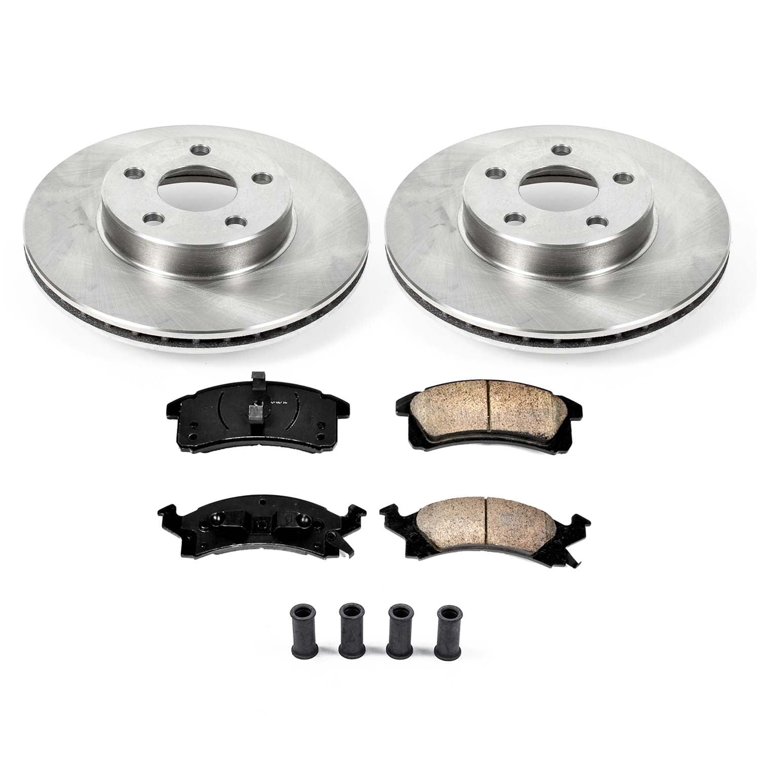 Ultimate Brakes Front Ceramic Brake Pad and Rotor Kit with Hardware ...