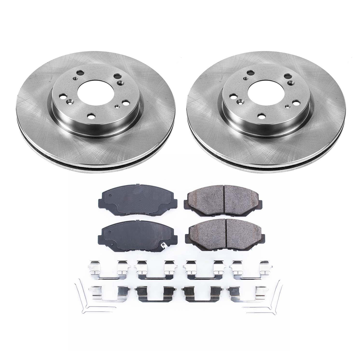 Ultimate Brakes Front Ceramic Brake Pad and Rotor Kit with Hardware ...