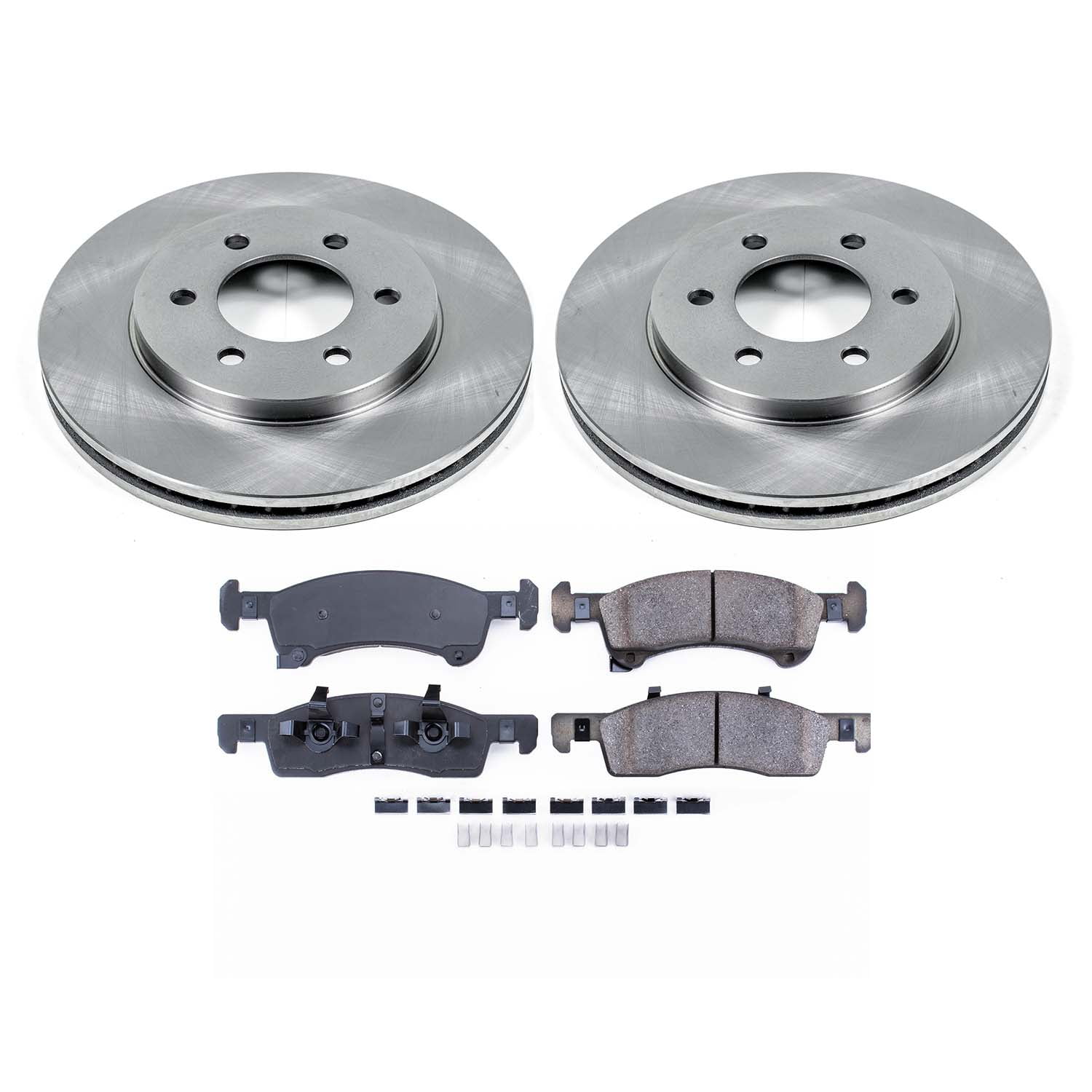 Ultimate Brakes Front Ceramic Brake Pad and Rotor Kit with Hardware ...