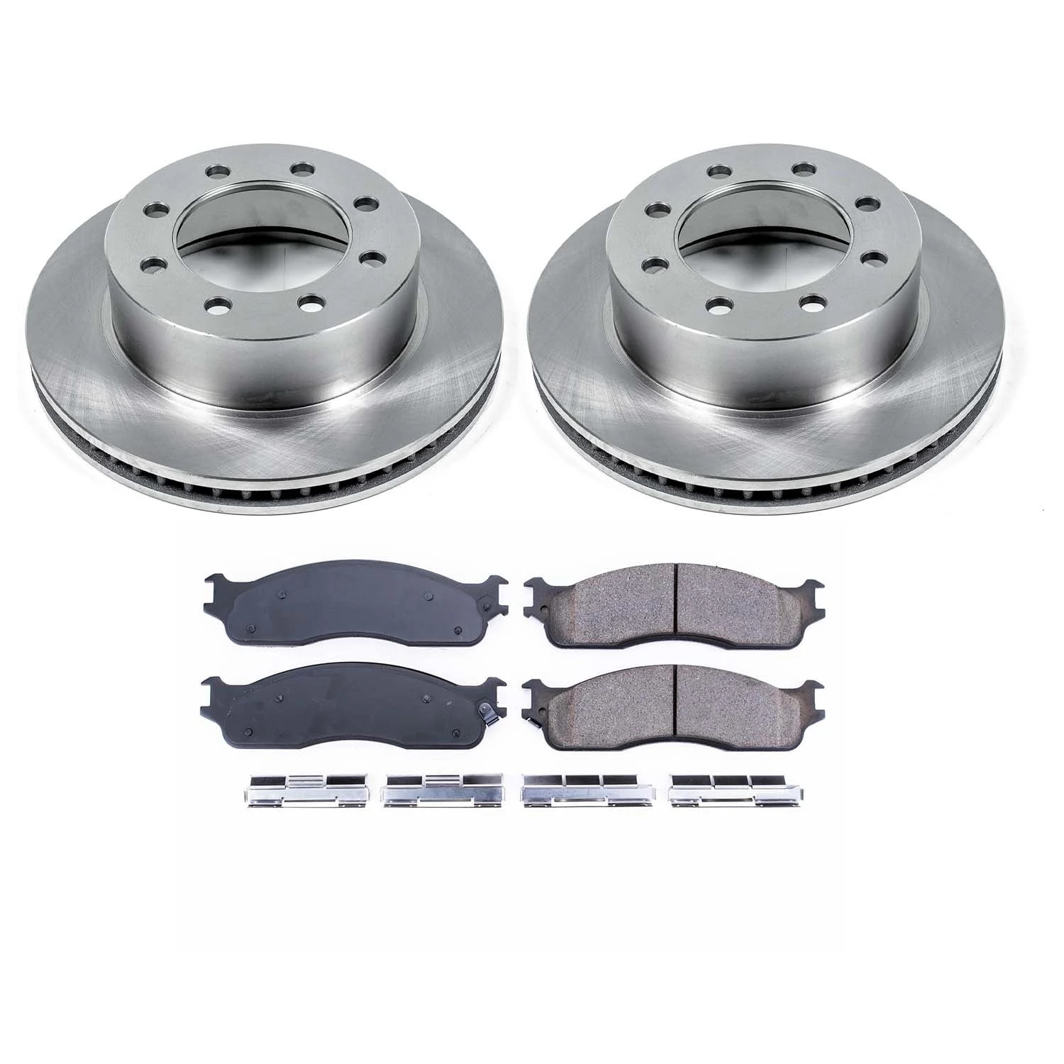 Ultimate Brakes Front Ceramic Brake Pad and Rotor Kit with Hardware ...