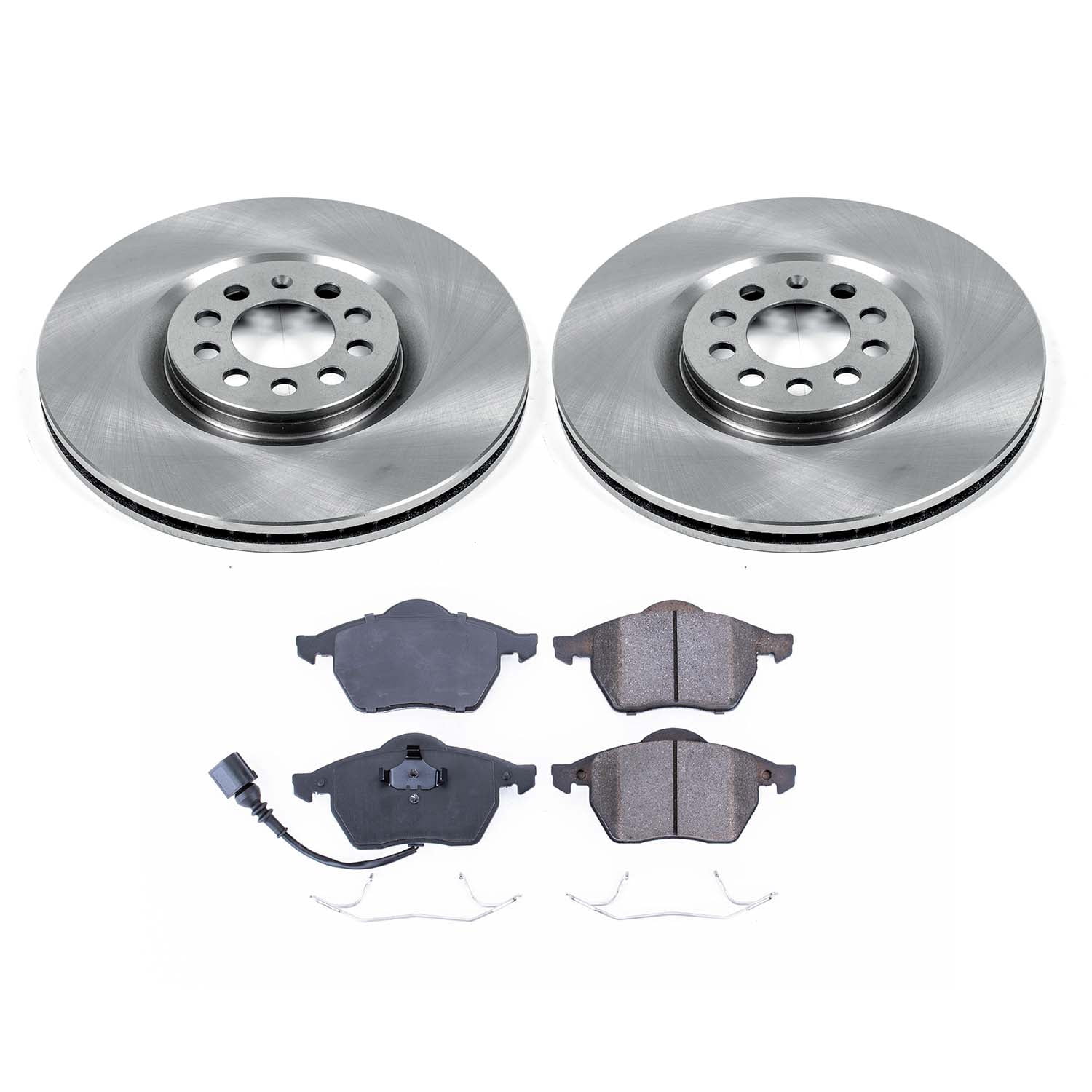Ultimate Brakes Front Semi-Metallic Brake Pad and Rotor Kit with ...