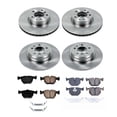 Ultimate Brakes Front and Rear Ceramic Brake Pad and Rotor Kit with ...