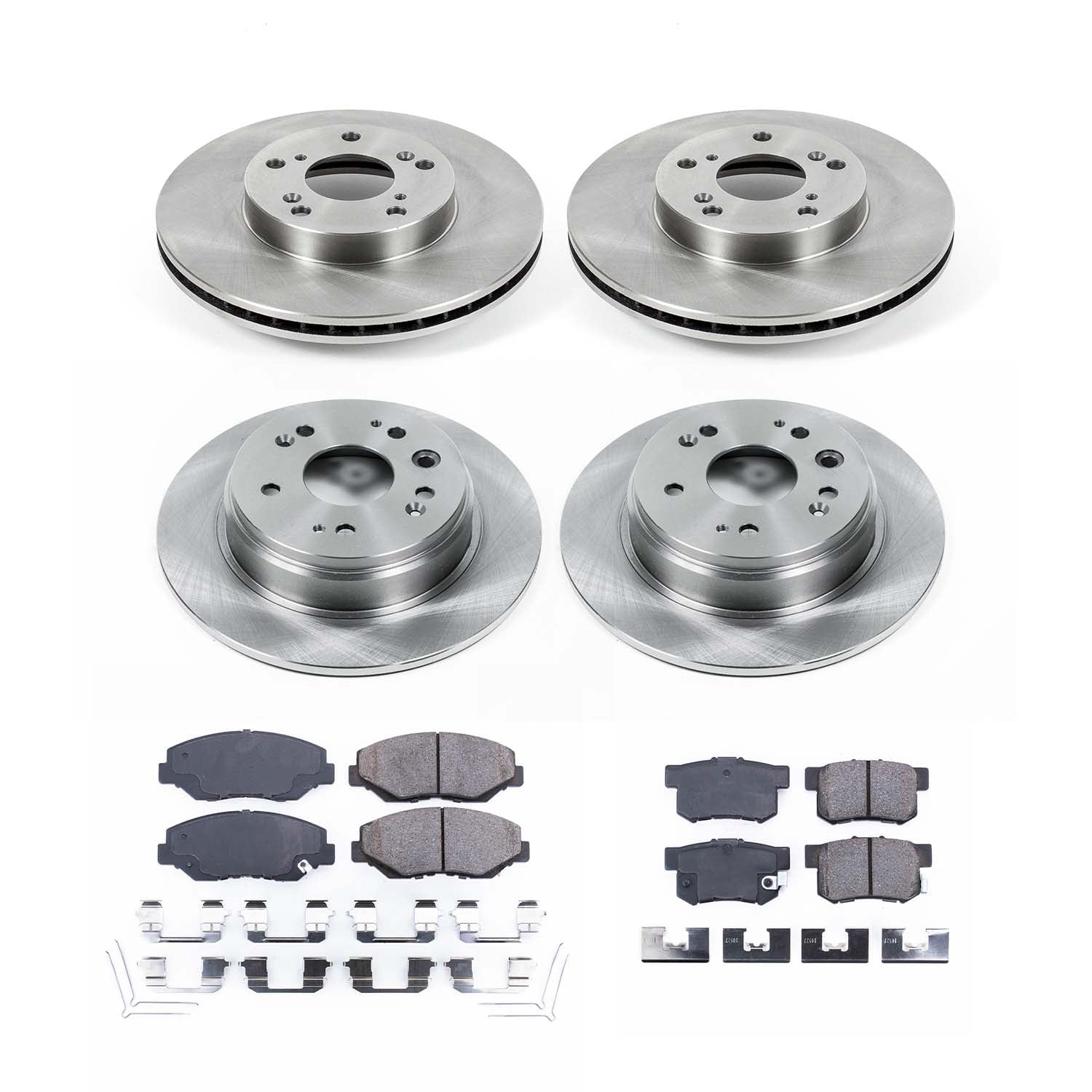 Free Shipping! Ultimate Brakes Front Rear Ceramic Brake Pad Rotor Kit ...