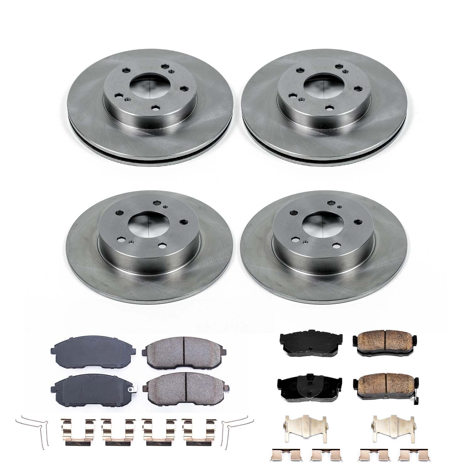 Free Shipping! Ultimate Brakes Front and Rear Ceramic Brake Pad and ...