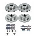 Ultimate Brakes Front and Rear Ceramic Brake Pad and Rotor Kit with ...