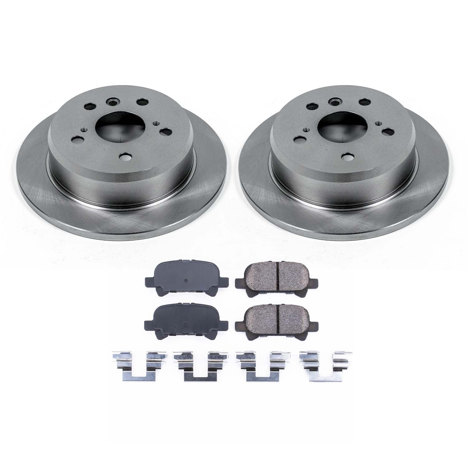 Ultimate Brakes Ceramic Brake Pad & Rotor Kit - Fits Toyota Avalon ...