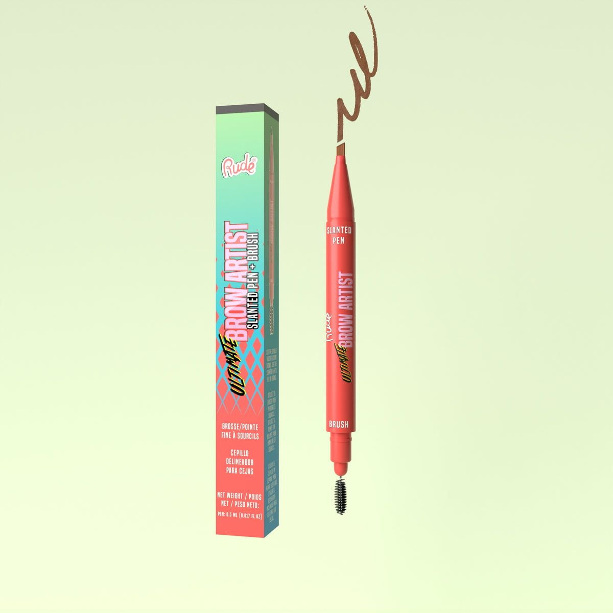 Ultimate Brow Artist Slanted Pen And Brush - Walmart.com