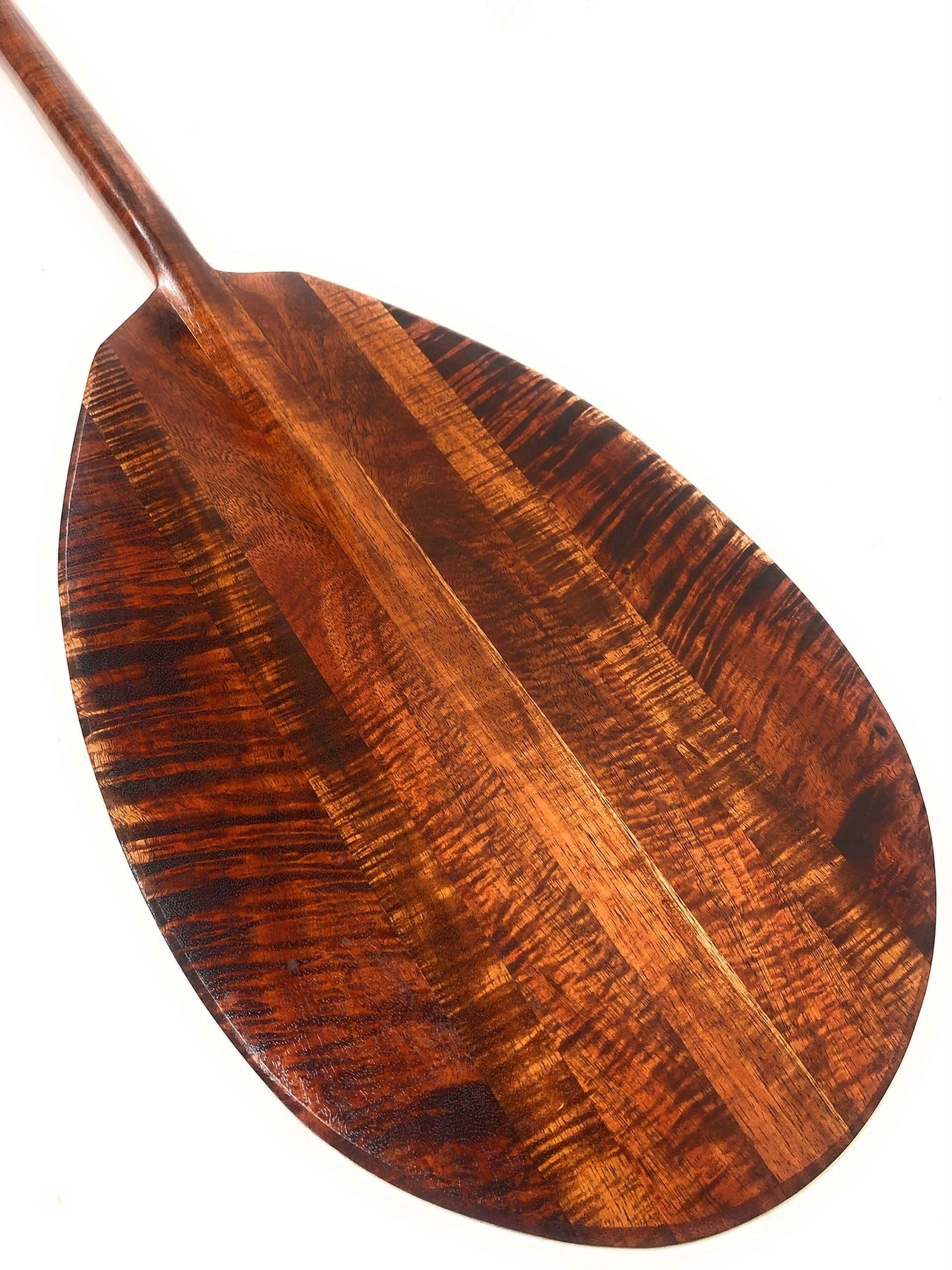 Ultimate Burl Curl Koa Paddle 60 Steersman Hawaiian Made Koa4287