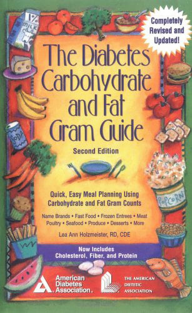 Ultimate Calorie, Carb & Fat Gram Counter: The Diabetes Carbohydrate ...