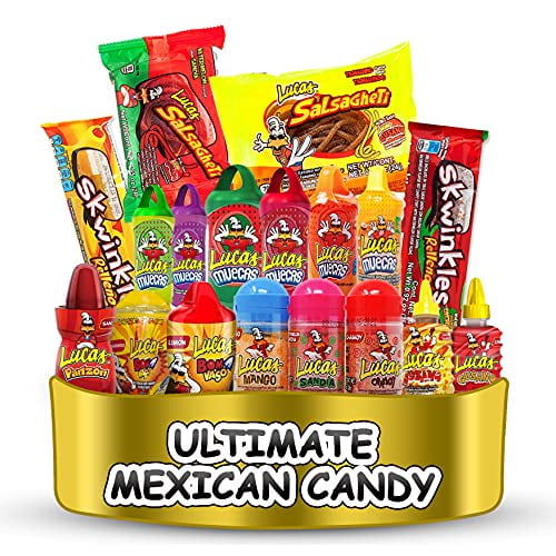 Ultimate Candy Assortment Premium Mexican Candy (18 Count) Sweet, Sour & Spicy Candy All In One ...