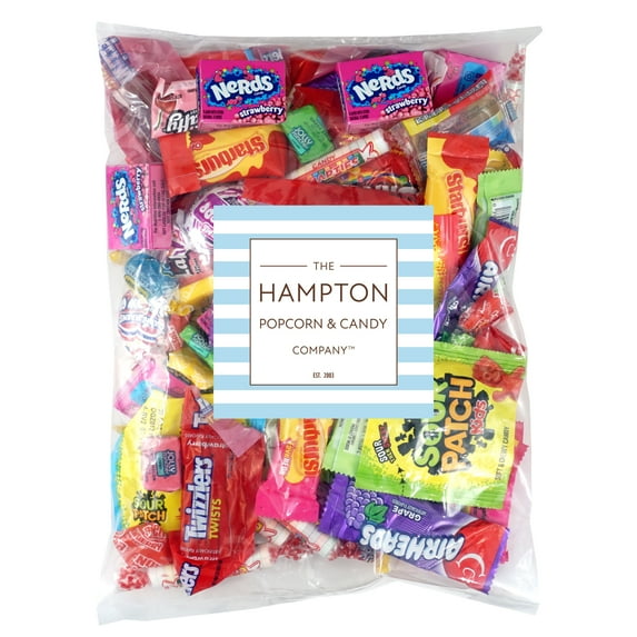 Hampton Popcorn & Candy Company, 2lb Candy Variety Pack, Fun Size Bulk ...