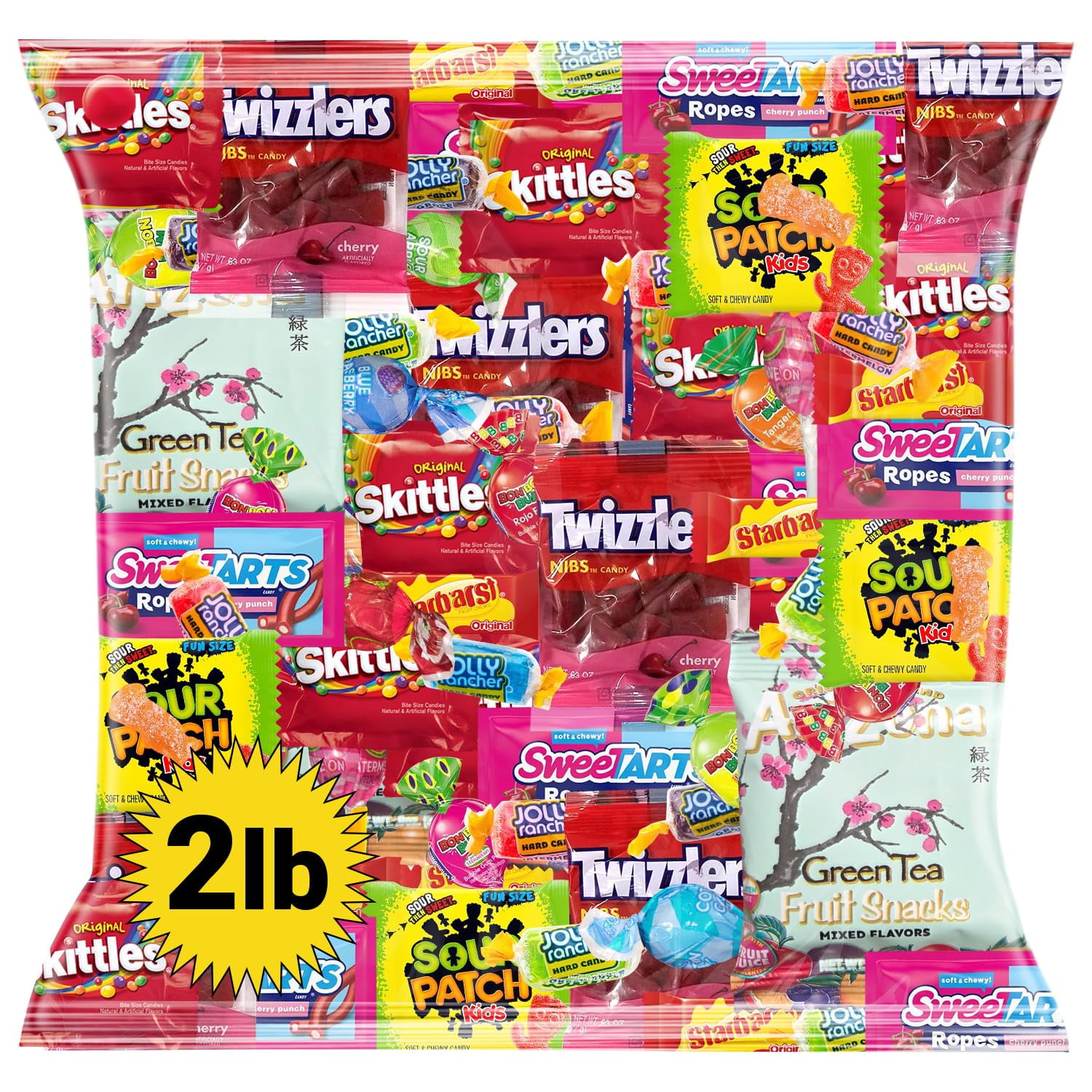 Ultimate Candy Variety Pack BCF26 - 2 LB of Assorted Fruit-Flavored ...