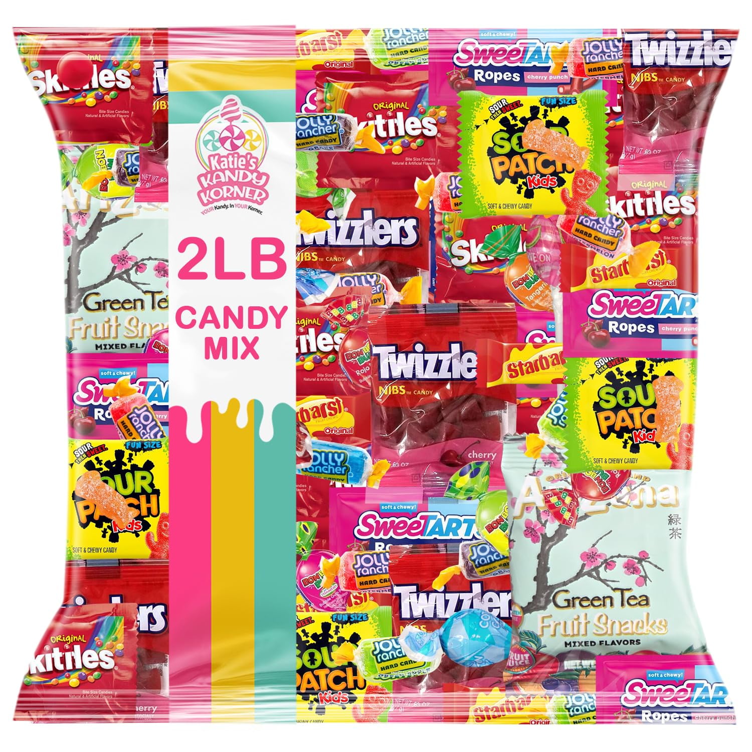 Ultimate Candy Variety Pack ESF27 - 2 LB of Assorted Fruit-Flavored ...