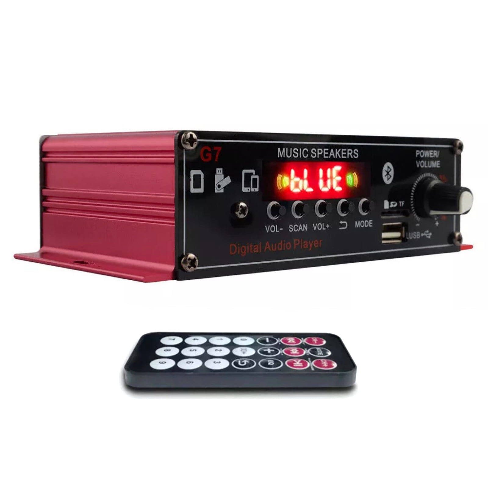 Ultimate Car Audio Upgrade G7 Bluetooth 5.0 Amplifier for Seamless ...