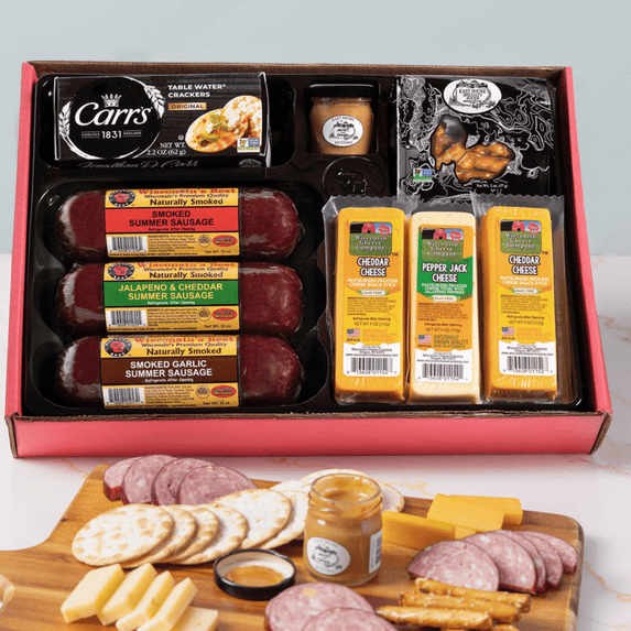 Ultimate Cheese Gift Box | Great for Gifts & Charcuterie Boards | Low ...
