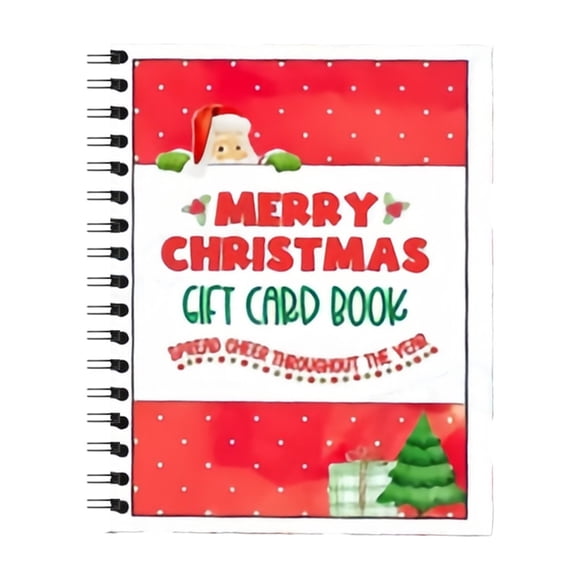 Christmas Gift Card Book