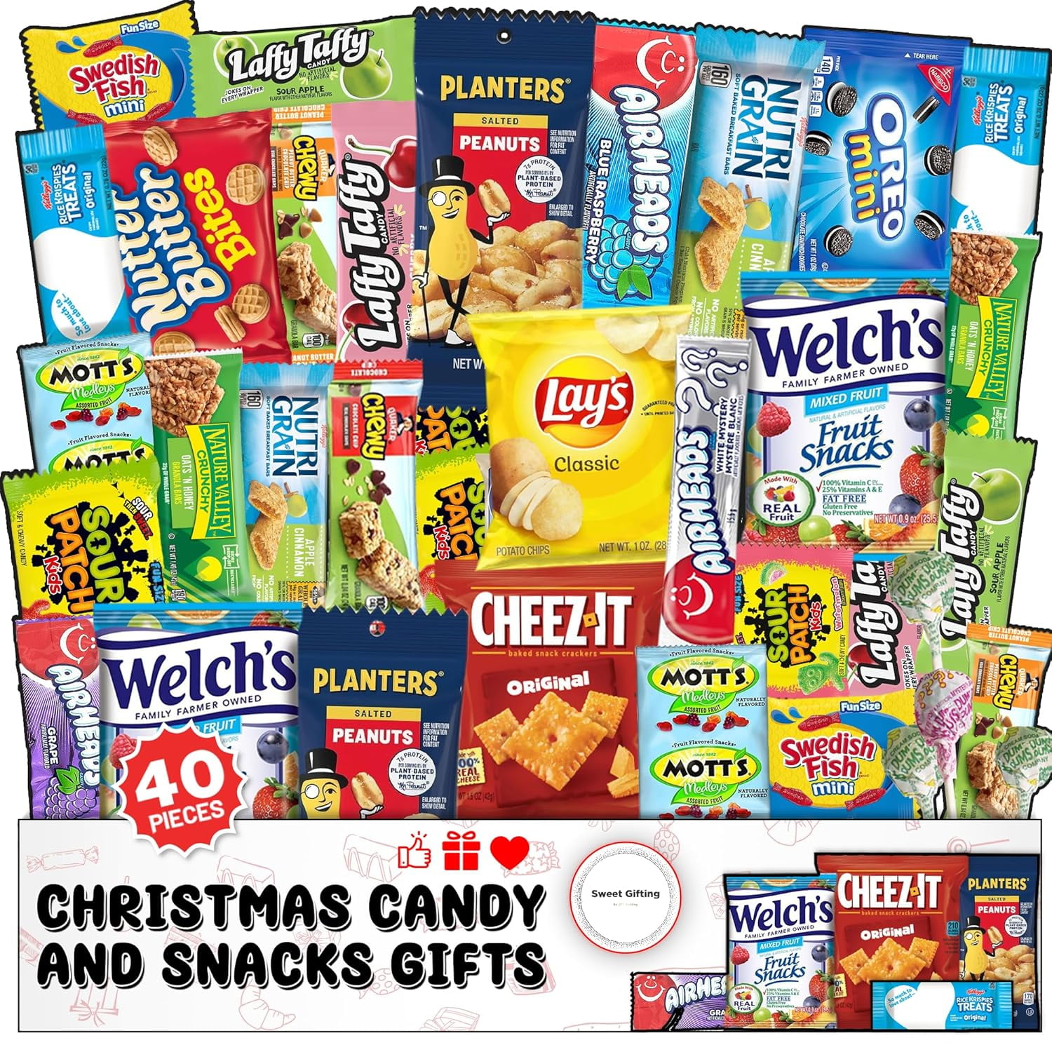 Ultimate Christmas Snacks Box, Assorted Snacks Variety Pack for Adults ...