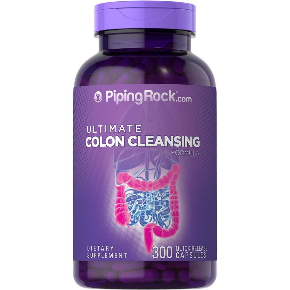 Ultimate Colon Cleanser | 300 Quick Release Capsules | Non-GMO, Gluten ...