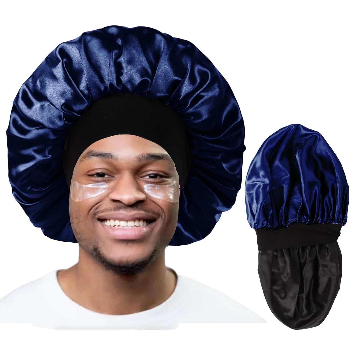 Ultimate Comfort Sleep Bonnet Silky Smooth Hair Protector for Men ...