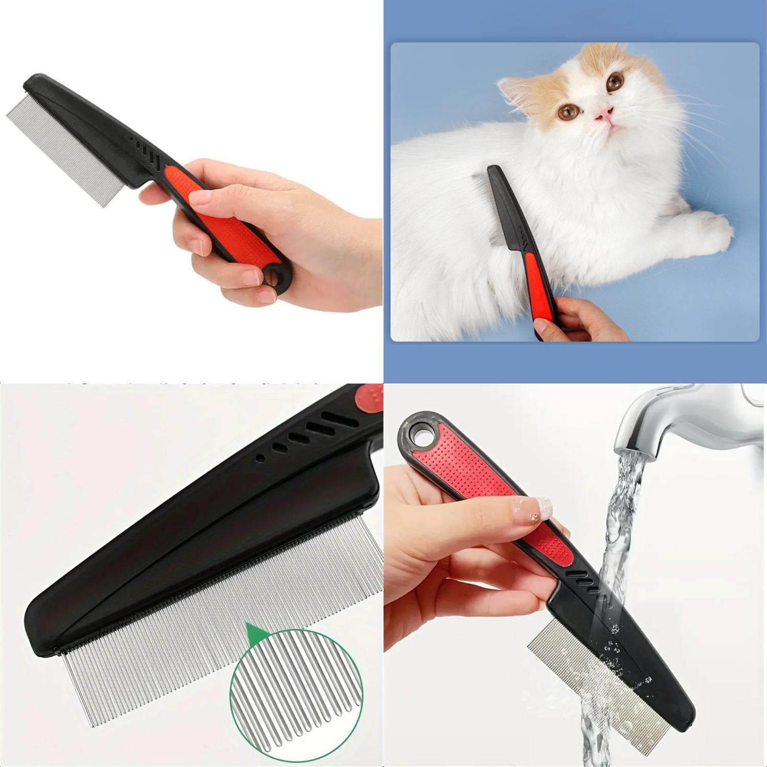 Ultimate Comfort and Style Effortless Stainless Steel Pet Grooming Kit ...