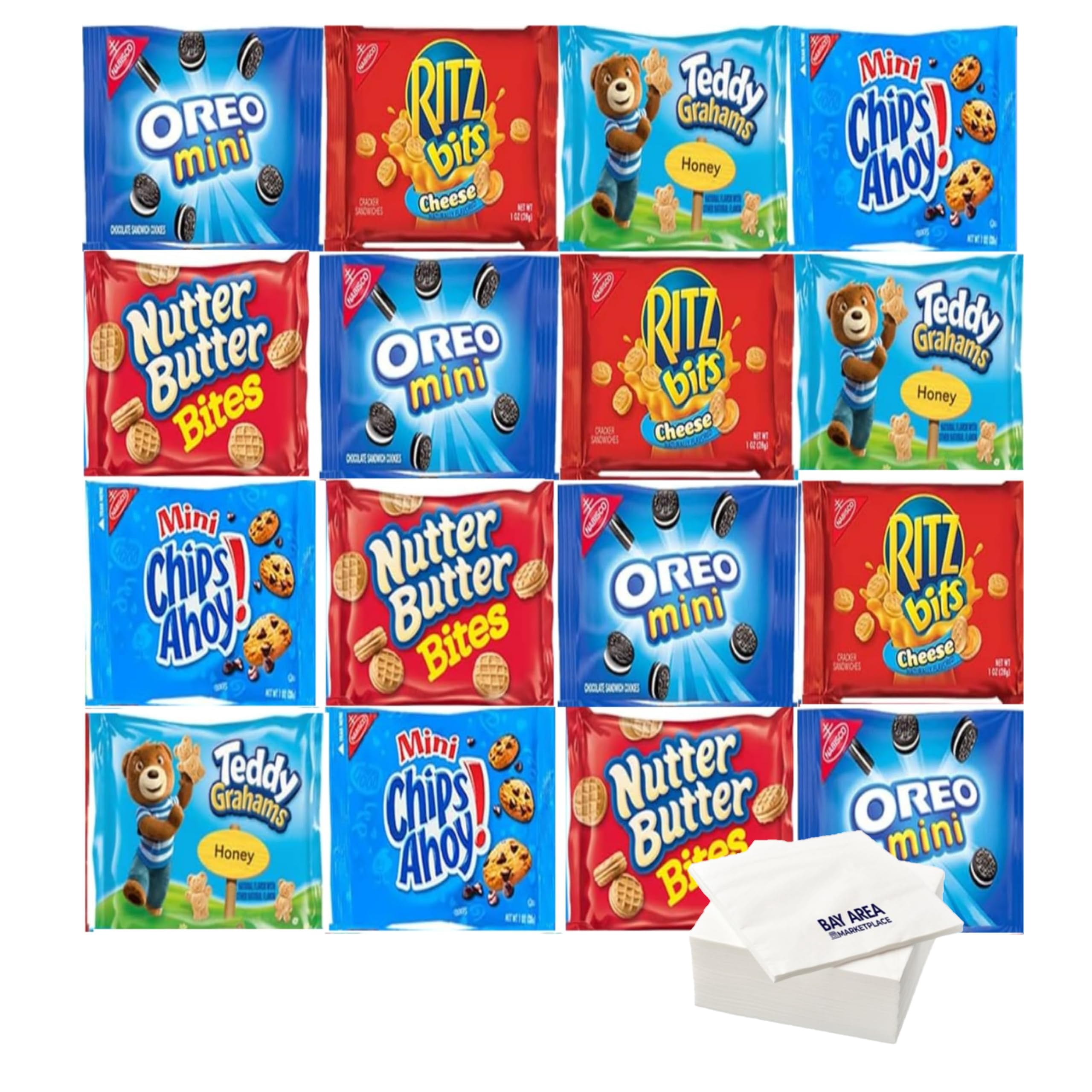 Ultimate Cookie Assortment (15 CI30 Count) - Chips Ahoy Mini, Ritz Bits ...