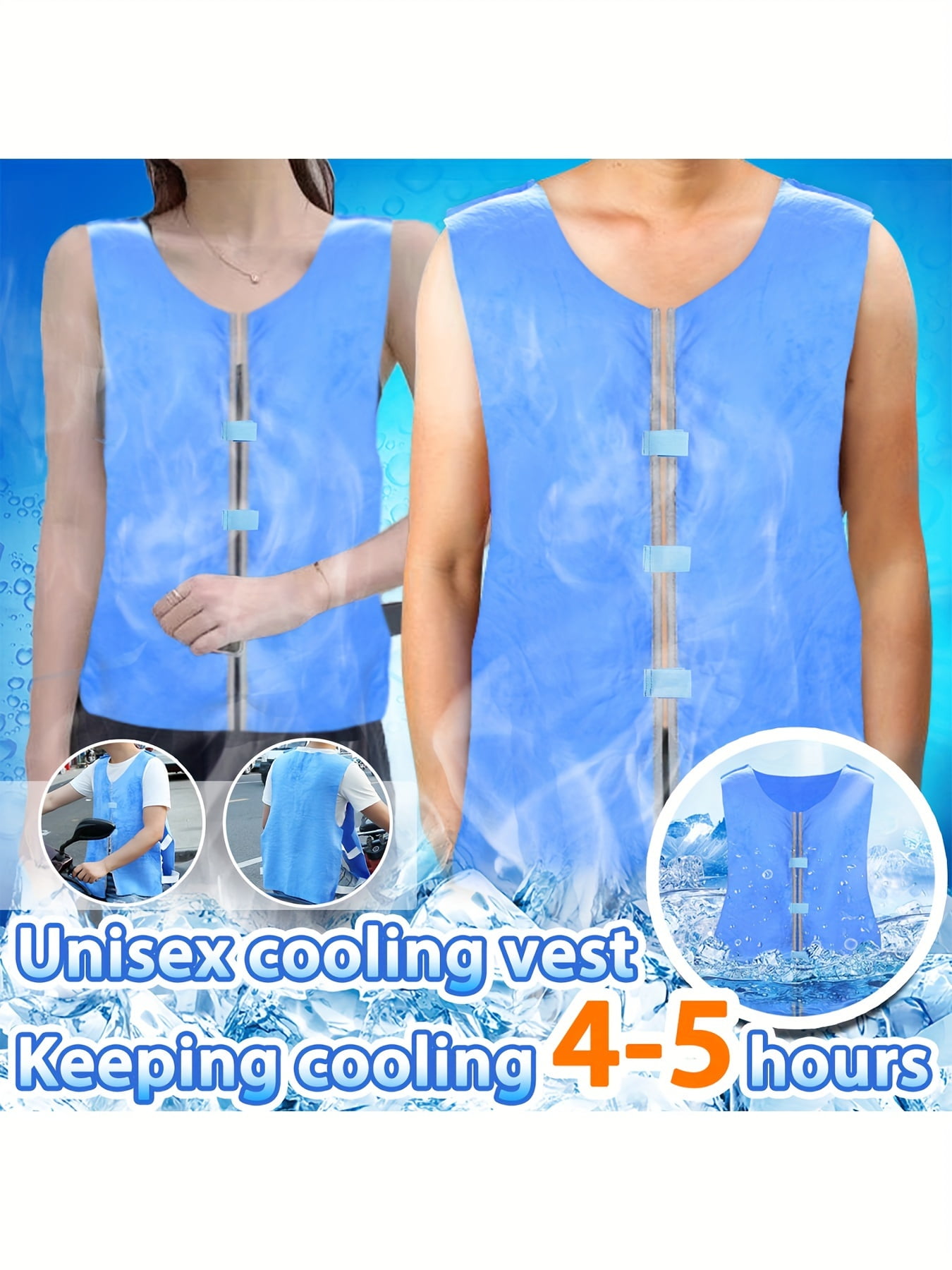 Ultimate Cooling Vest for Men and Women - Stay Ice Cold with Evaporative Cooling Technology for ...
