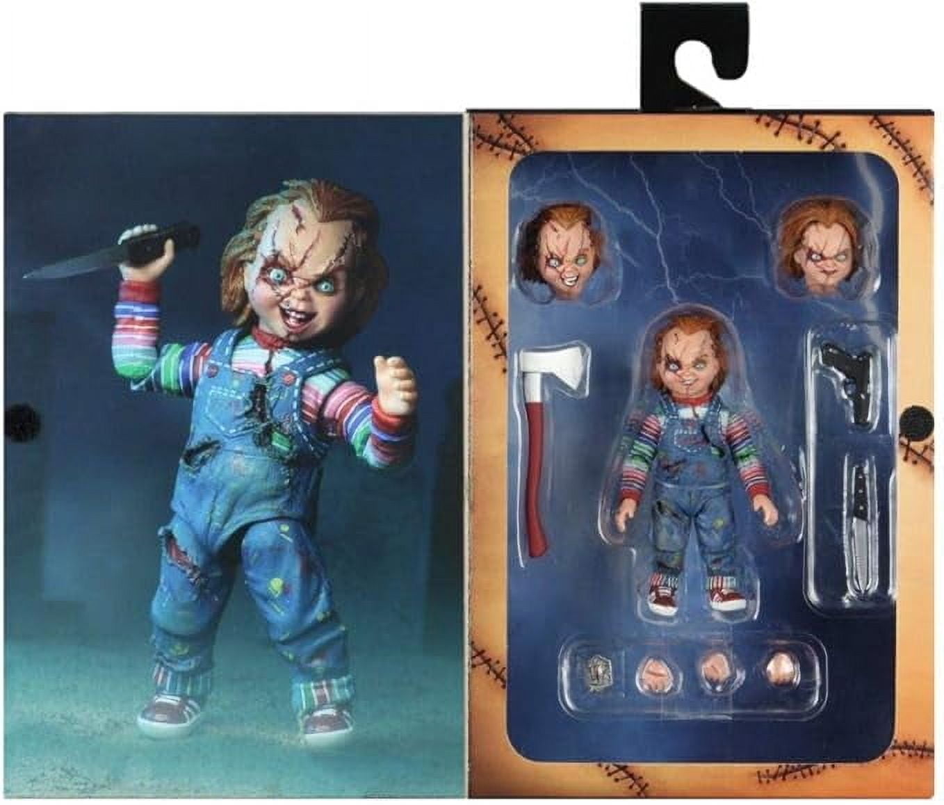 Ultimate Damaged Chucky - 7" Scale Action Figure-Bride of Chucky ...