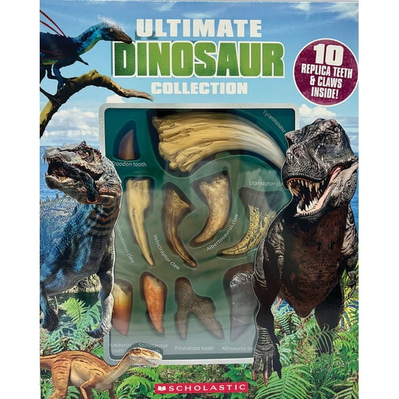 Ultimate Dinosaur Tooth & Claw Collection: With 10 Replica Teeth ...
