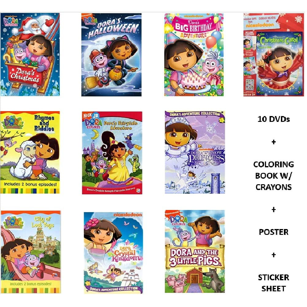 Dora The Explorer Rhymes And Riddles Dvd
