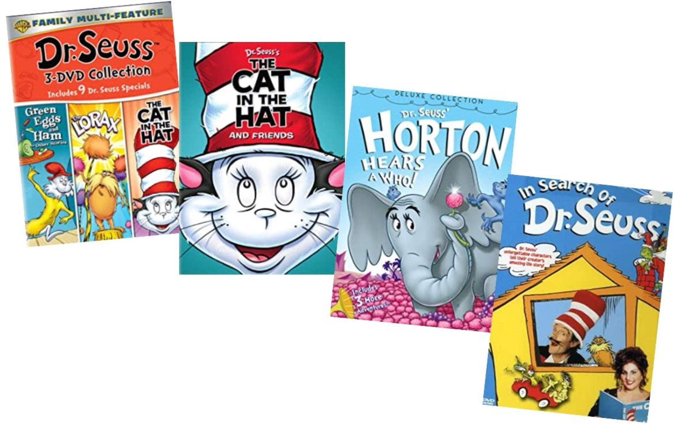 Ultimate Dr. Seuss 6-Movie DVD Collection: Lorax/ The Cat in the Hat ...