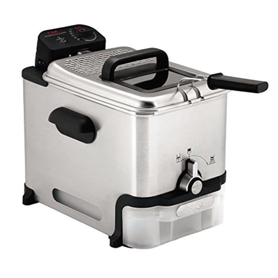 T-fal Ultimate EZ Clean Pro Self-Filtering Home Kitchen Oil Stainless ...