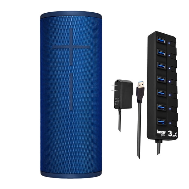 Ultimate Ears Megaboom 3 Wireless Bluetooth Speaker (Blue) and USB 3.0 ...